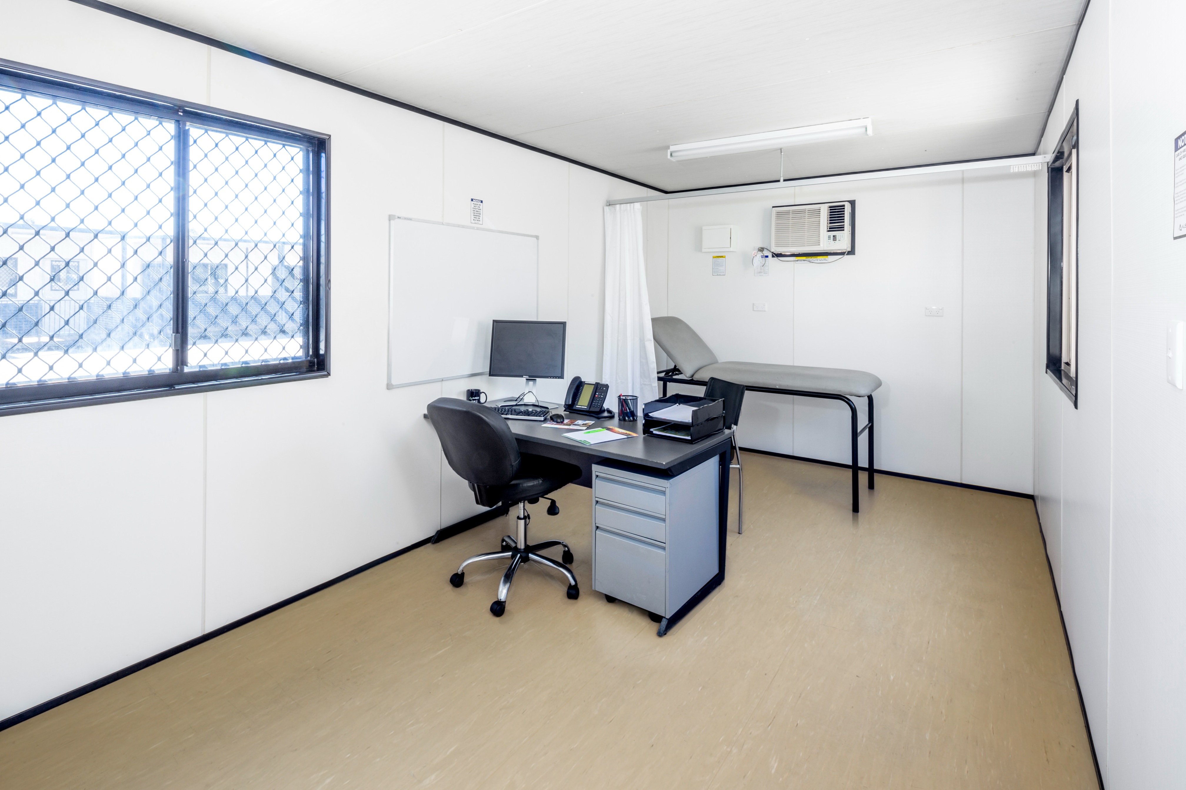 Furnished First Aid Rooms - Portable Buildings | Ausco Modular